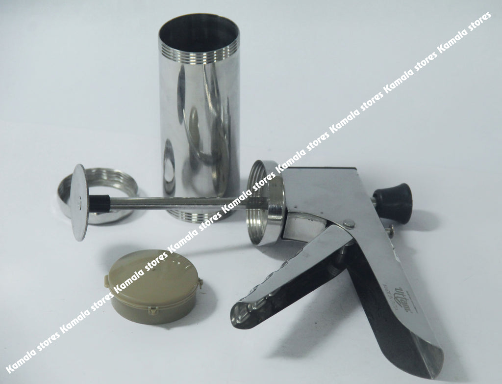Uttam Kitchen Press Deluxe / Gun Type Sev Maker / Murukku Maker / Bhuj ...